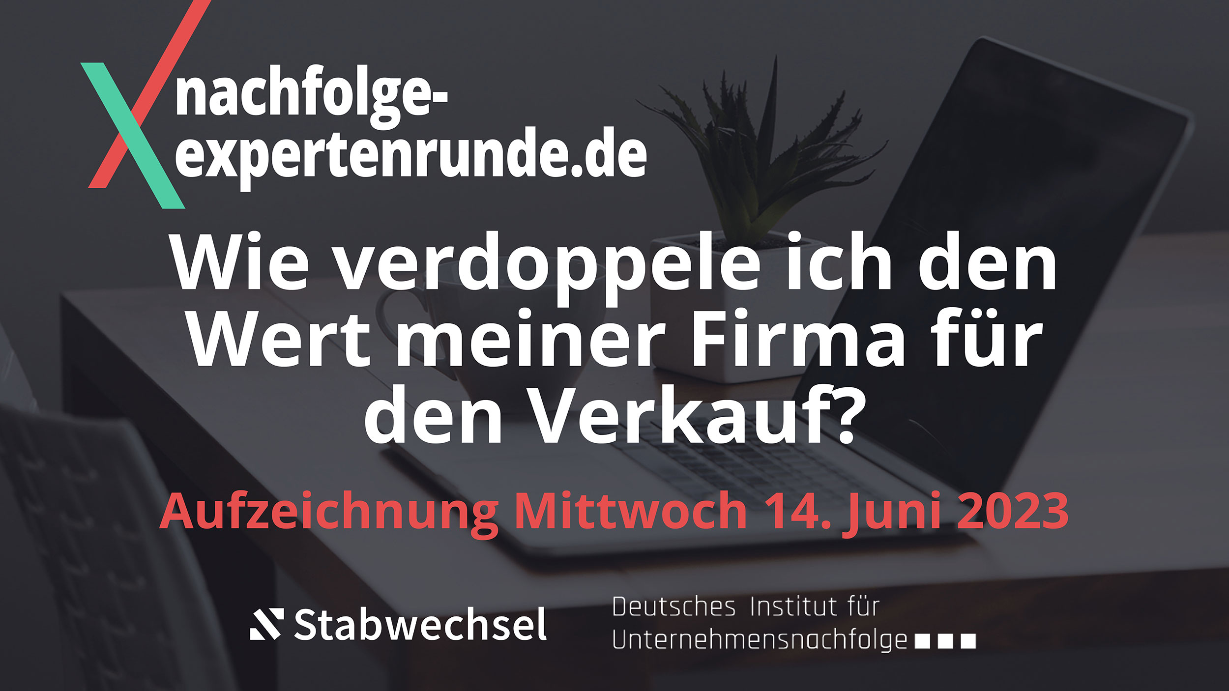 Die Aufzeichnung des Events ist live! - Stabwechsel